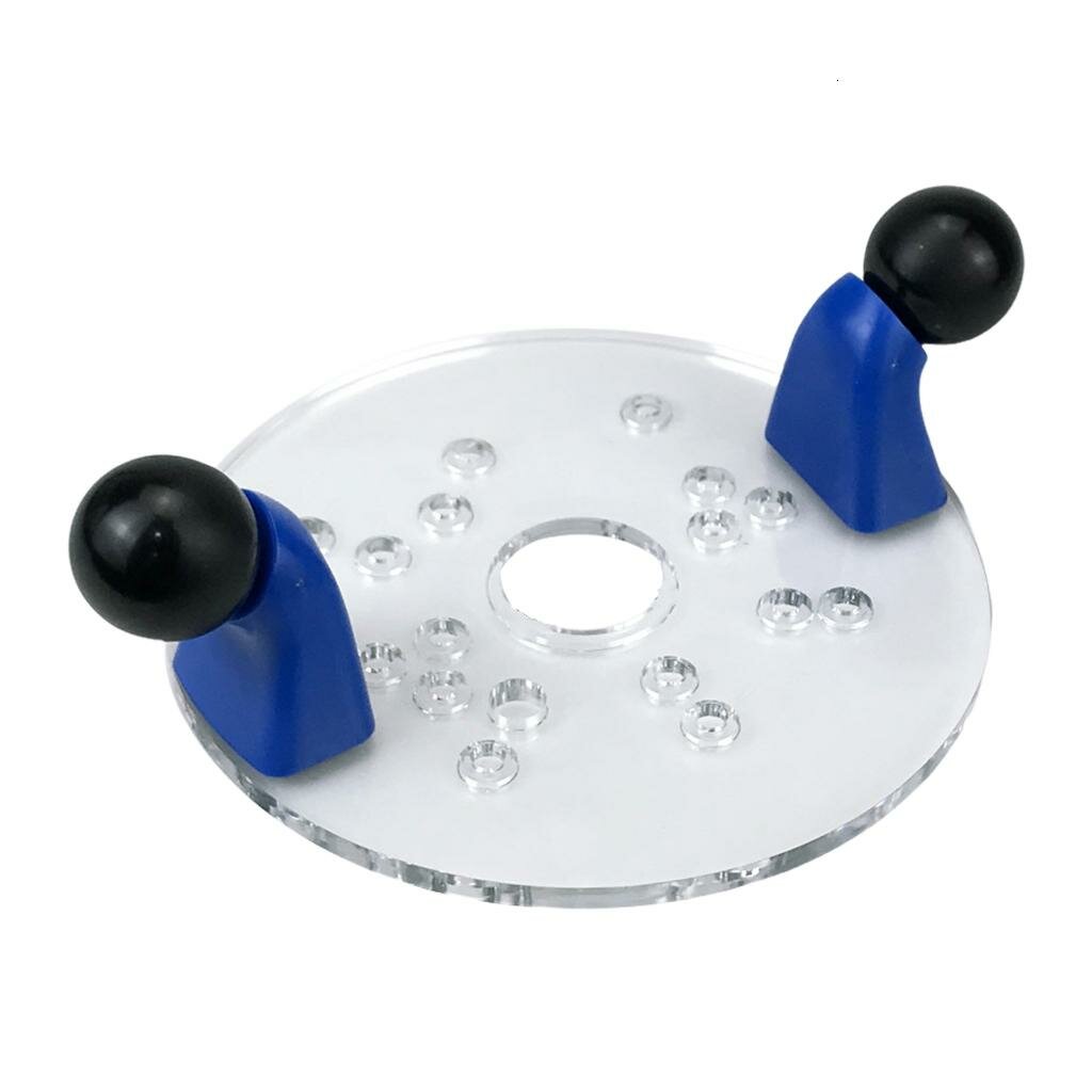 Акриловая пластина с двумя ручками для фрезера