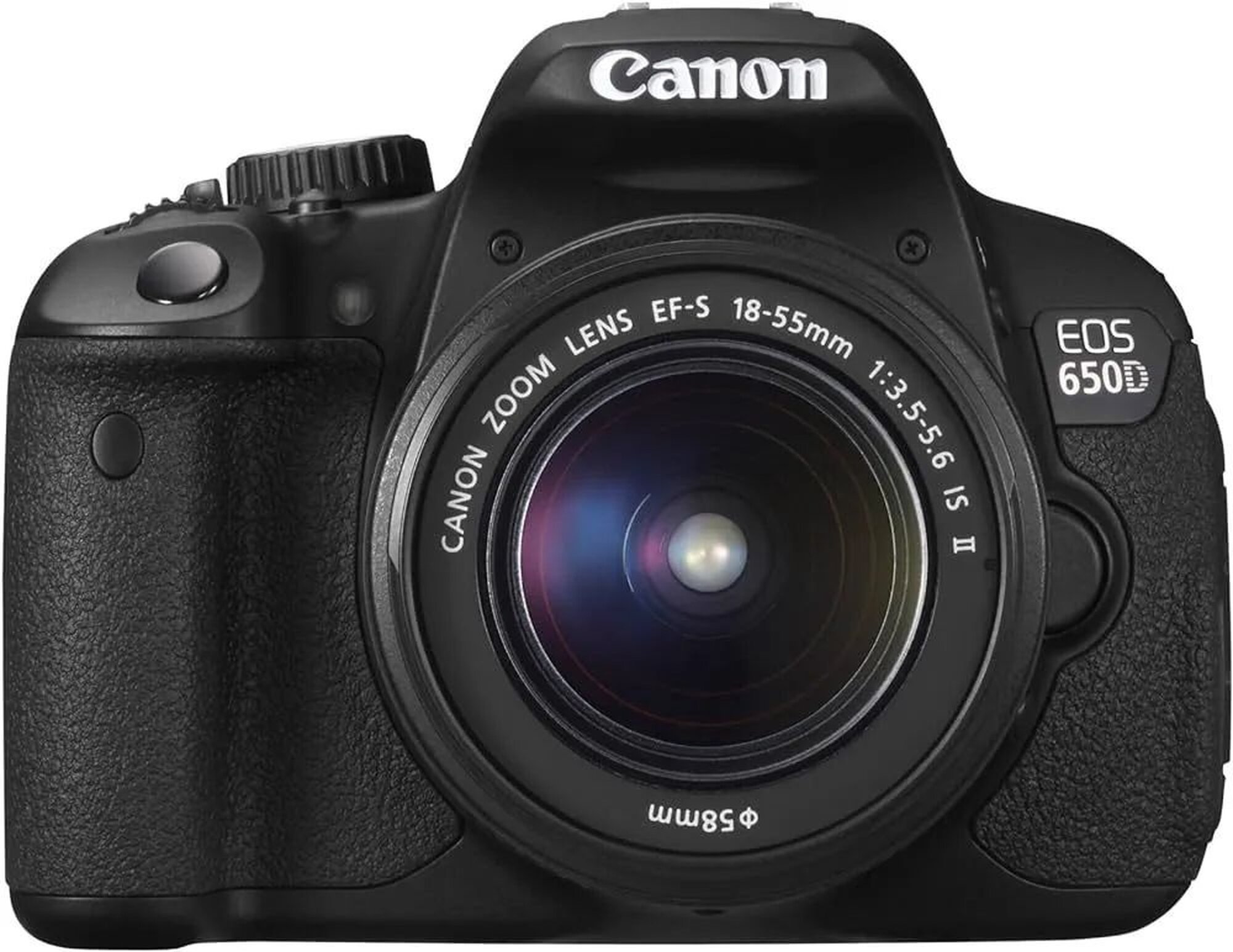 Фотоаппарат Canon EOS 650D Kit 18-55mm II, зеркальный, с объективом, черный