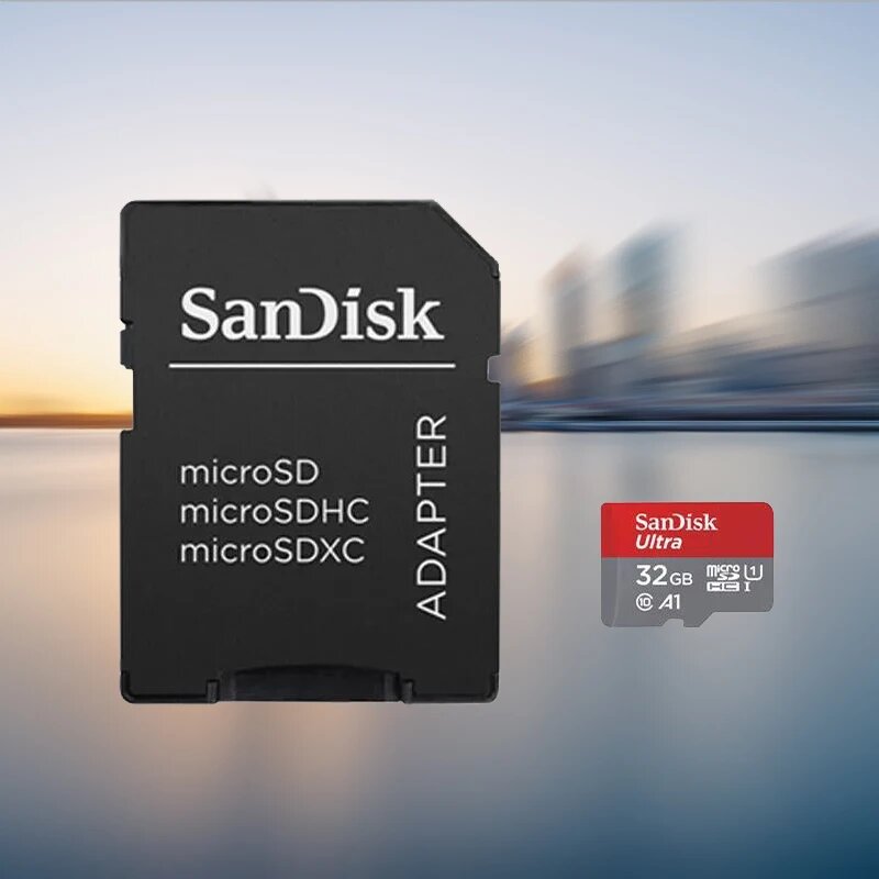 SanDisk Micro SD карта памяти 512 ГБ 32GBadapter