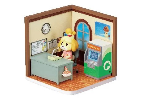 Re-ment Animal Crossing. Офис с Тибби, цвет 6