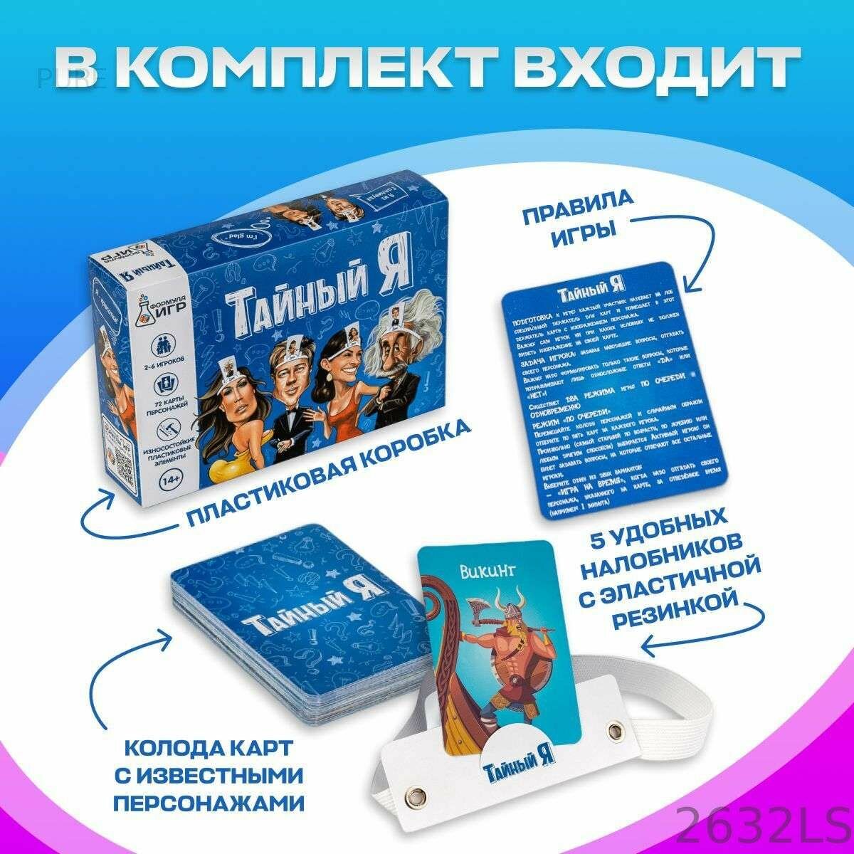 Игра угадай кто, настольная игра для компании