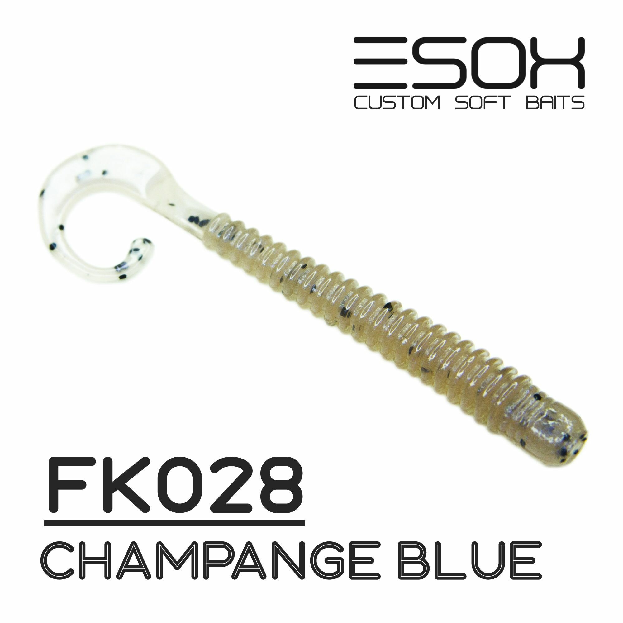 Мягкая приманка для рыбалки ESOX Saturnix Micro 2" (50мм) 10шт