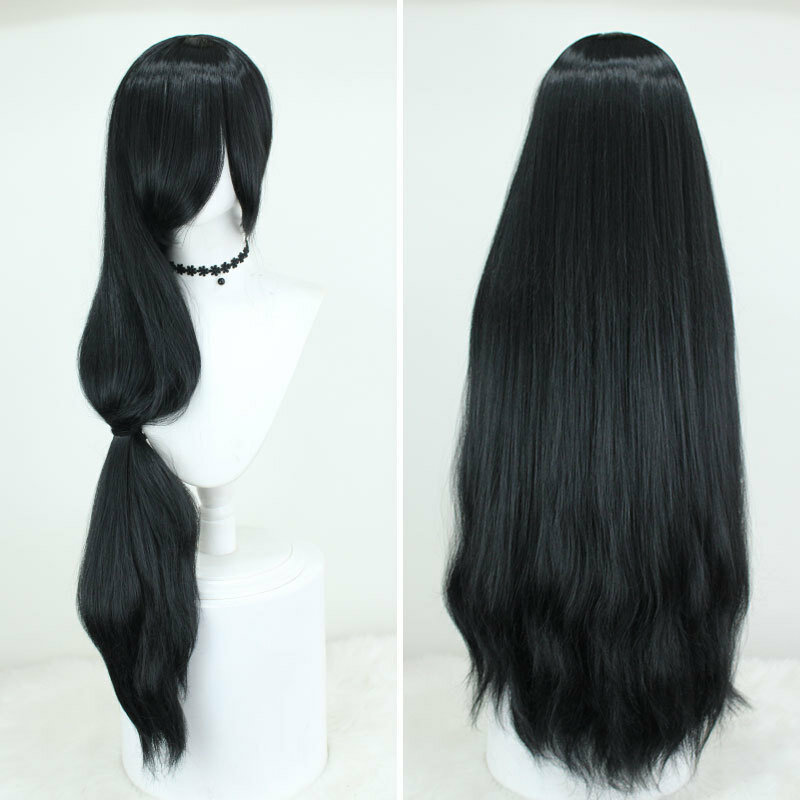 Парик для косплея аниме длинный прямой 100 см пушистый cosplay wig универсальный образ