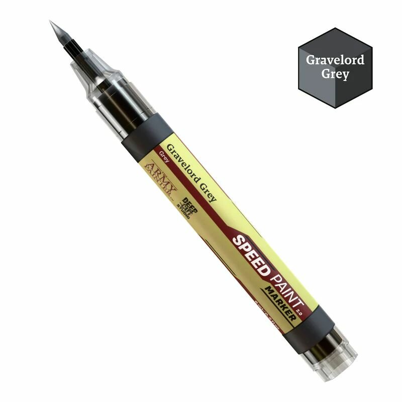 Акриловый маркер Army Painter Speedpaint Marker: Gravelord Grey