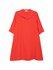 Платье WHYci V-neck mini dress, размер 44, красный