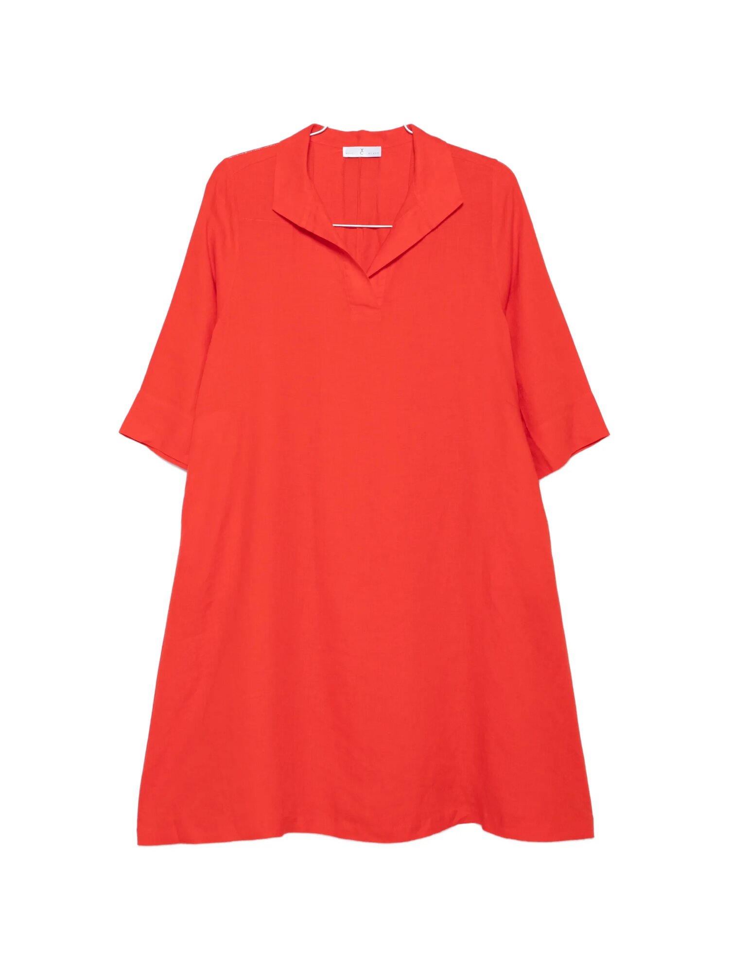 Платье V-neck mini dress