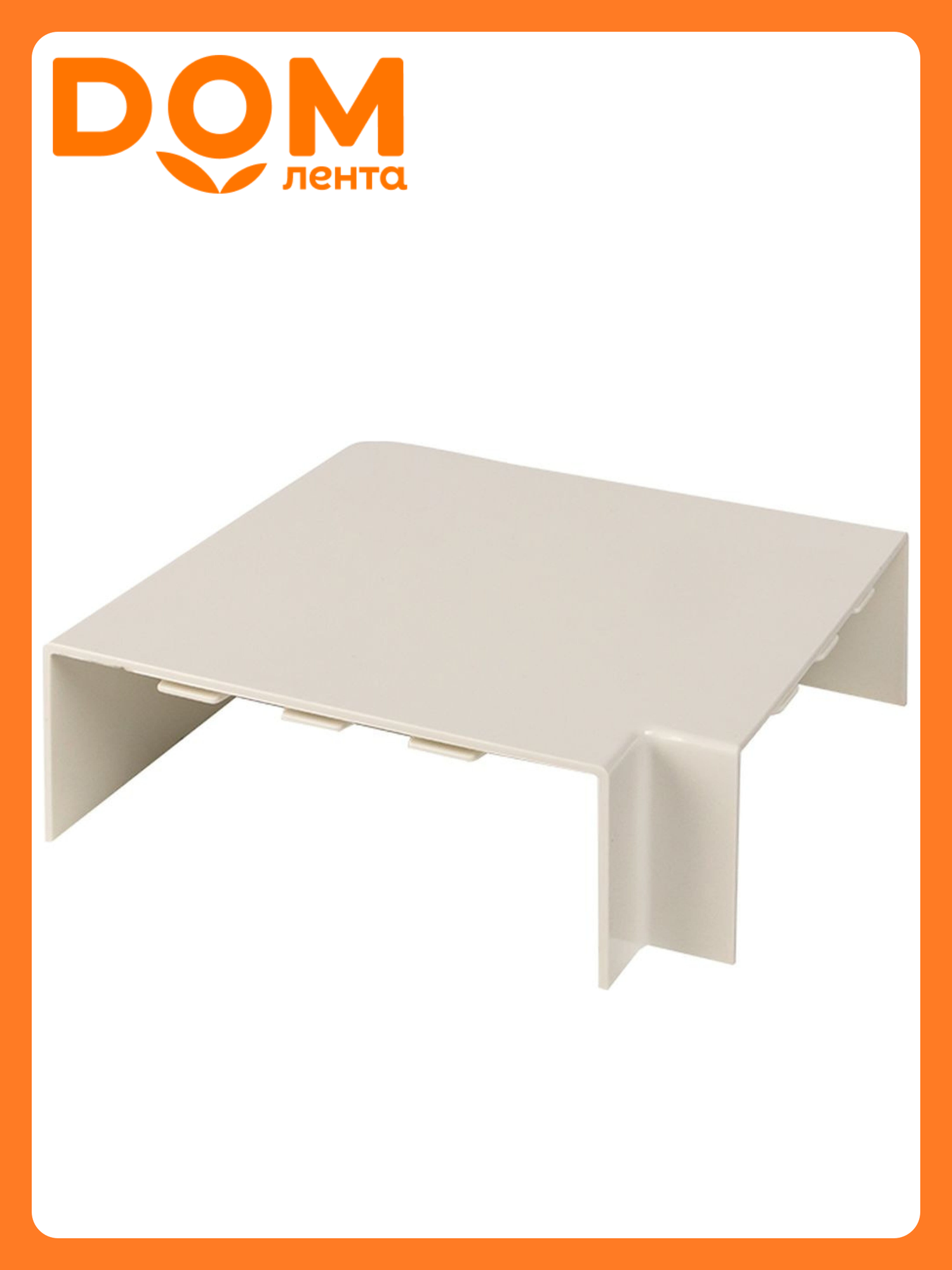 Поворот EKF PROxima, для кабель-канала, белый, пластик, 100x60 мм