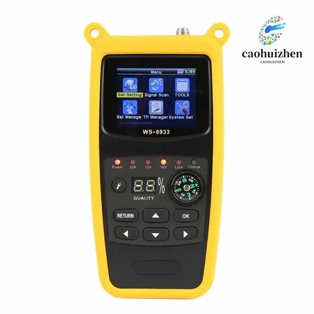 J0(P A E Q) WS-6933 FTA C&KU Band Цифровой Спутниковый Искатель С Вилкой ЕС