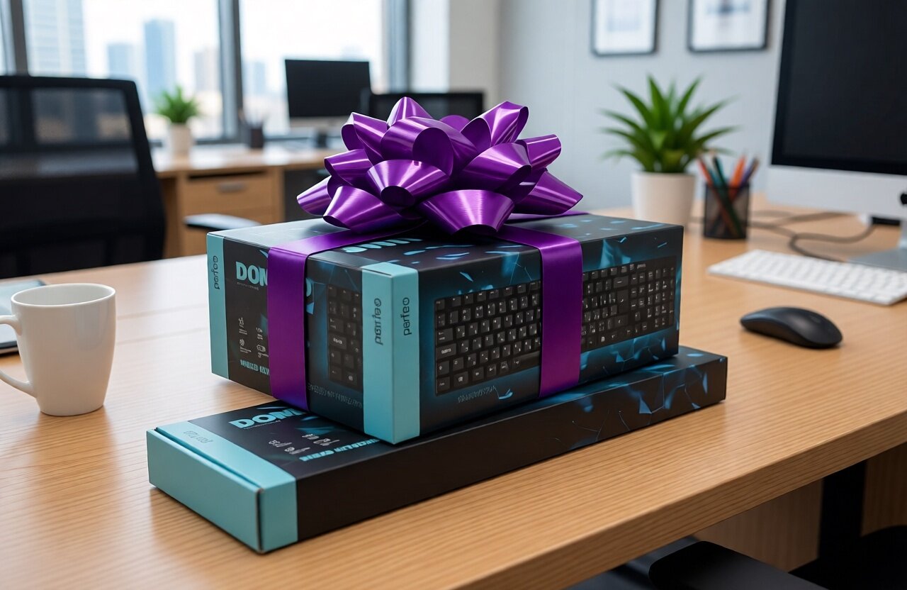 Клавиатура игровая Perfeo "Domino", пластиковая, USB-подключение, с подставкой