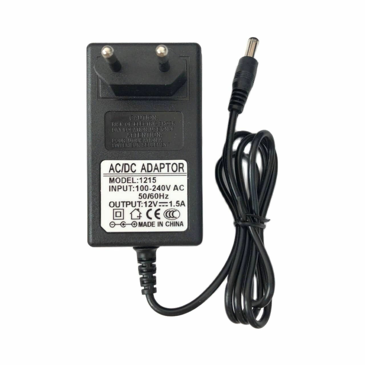 Блок питания импульсный БПИ 12VDC 1.5A 2.1*5.5