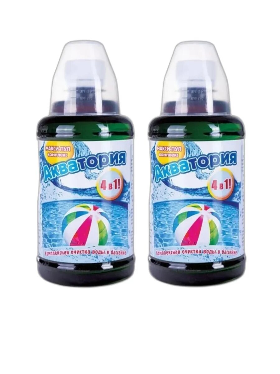 Акватория Макси-пул-КОМПЛЕКС 500 мл, 2 шт