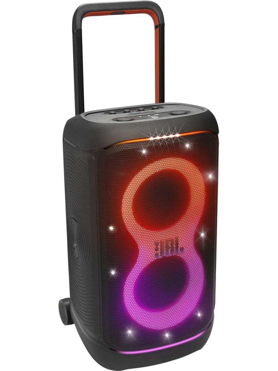 Музыкальный центр JBL Partybox 520, 400Вт, с караоке, Bluetooth, USB, черный