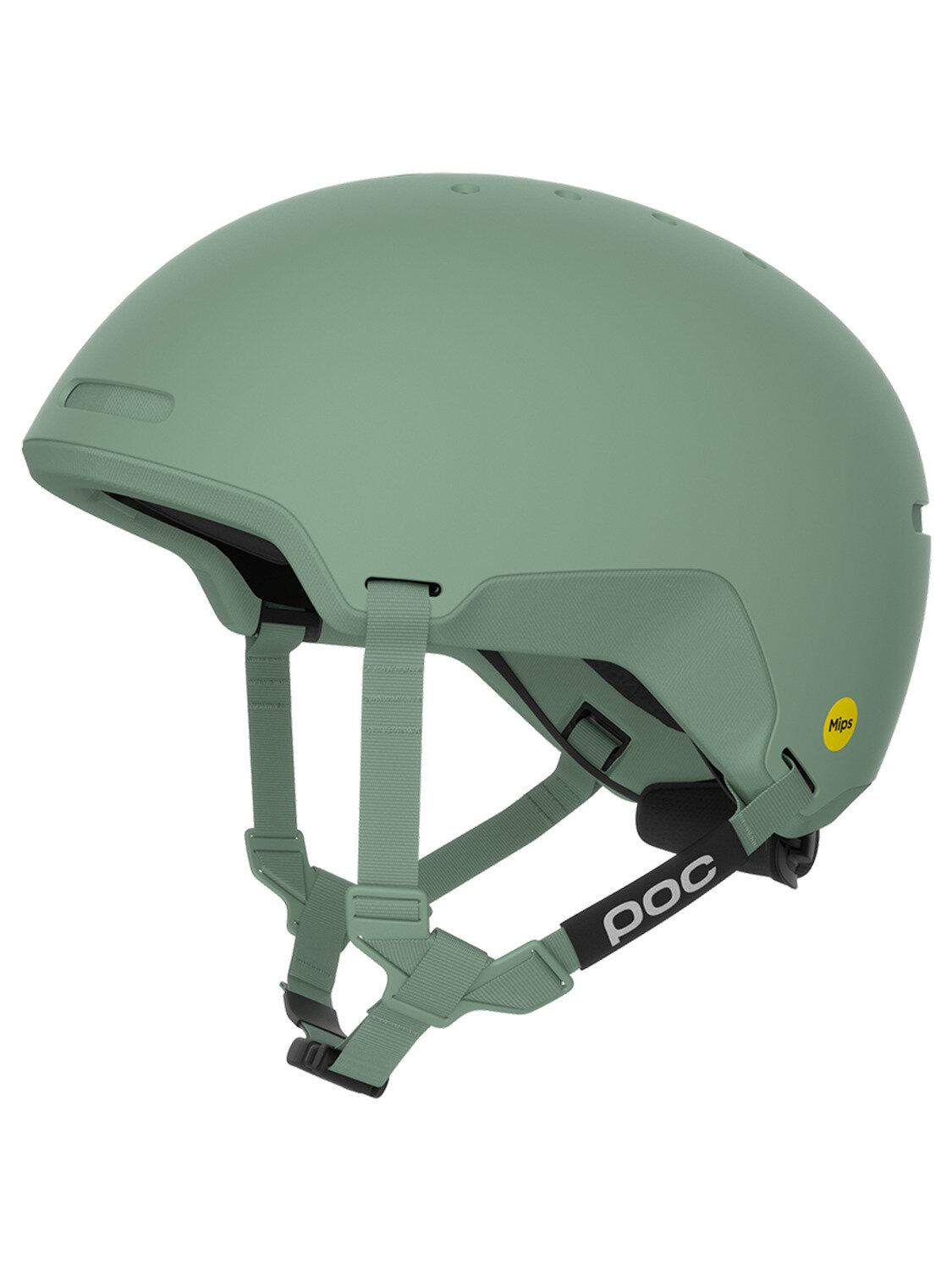 Горнолыжный шлем Poc Calyx Gibbsite Green Matt 24/25 зеленый, для мужчин , Зеленый