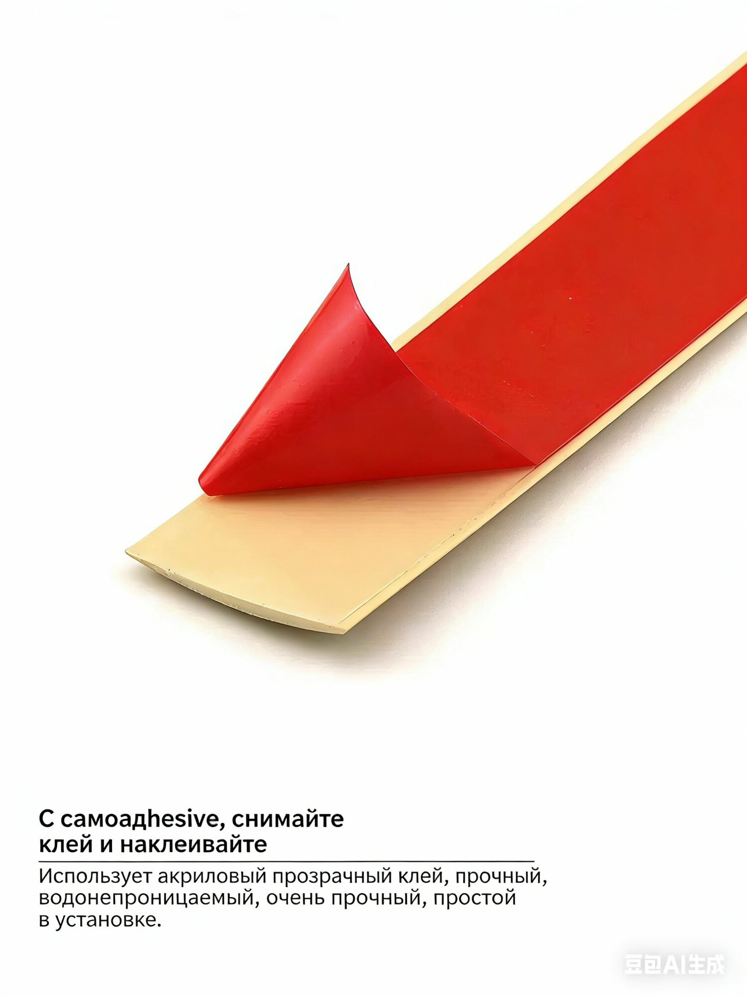 Самоклеящийся_PVC_плинтус_для_ламината — фото 1