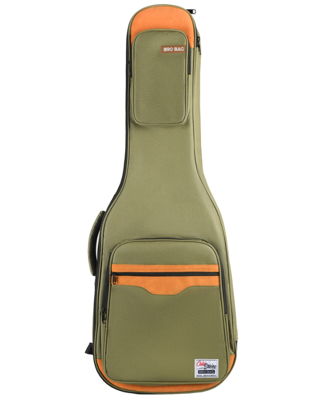 Чехол для электрогитары, Bro Bag оливковый CEG-01OL