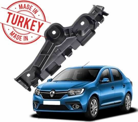 Правый кронштейн крепления переднего бампера Рено Логан 2