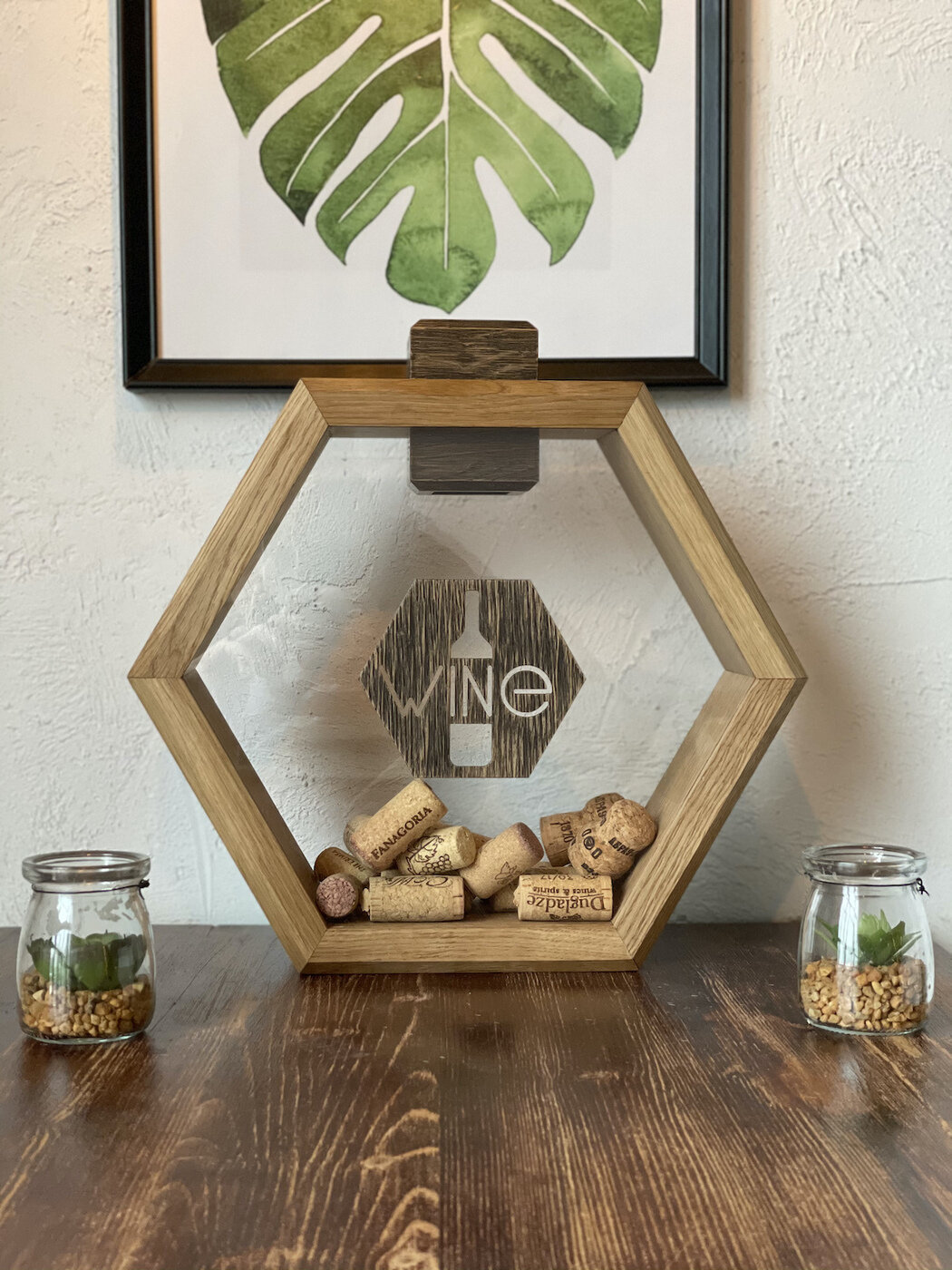 LUMBER home Копилка для винных пробок, 32х32 см, 1 шт