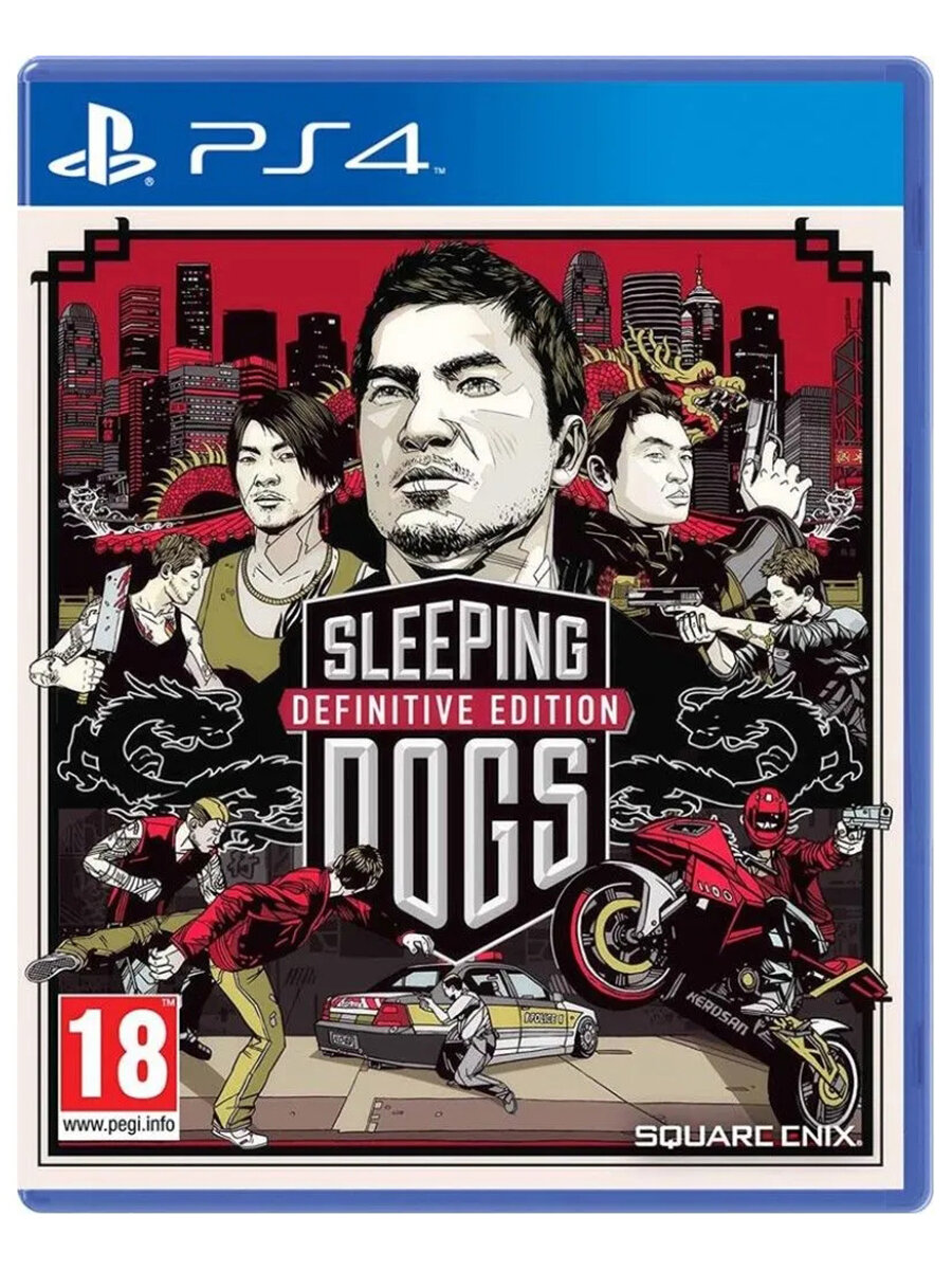 Игра для PS4: Sleeping Dogs: Definitive Edition /PS4 Русские субтитры