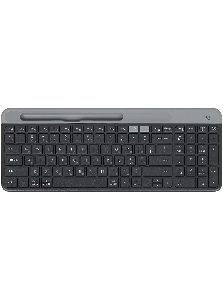 Клавиатура Wireless Logitech K580 920-009208 BT/Radio черная