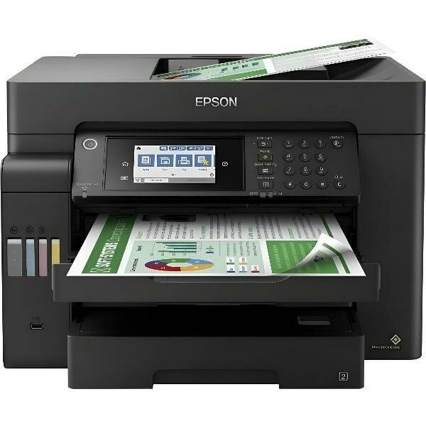 Многофункциональное устройство Epson L15150 A3+ Duplex Net WiFi черный