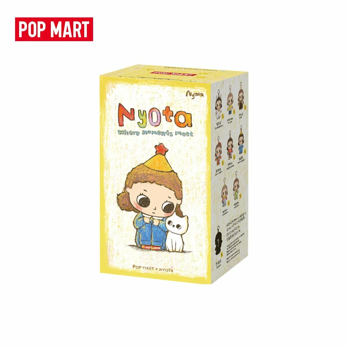 POP MART Nyota Where Moments Meet Серия плюшевая кукла 1/8