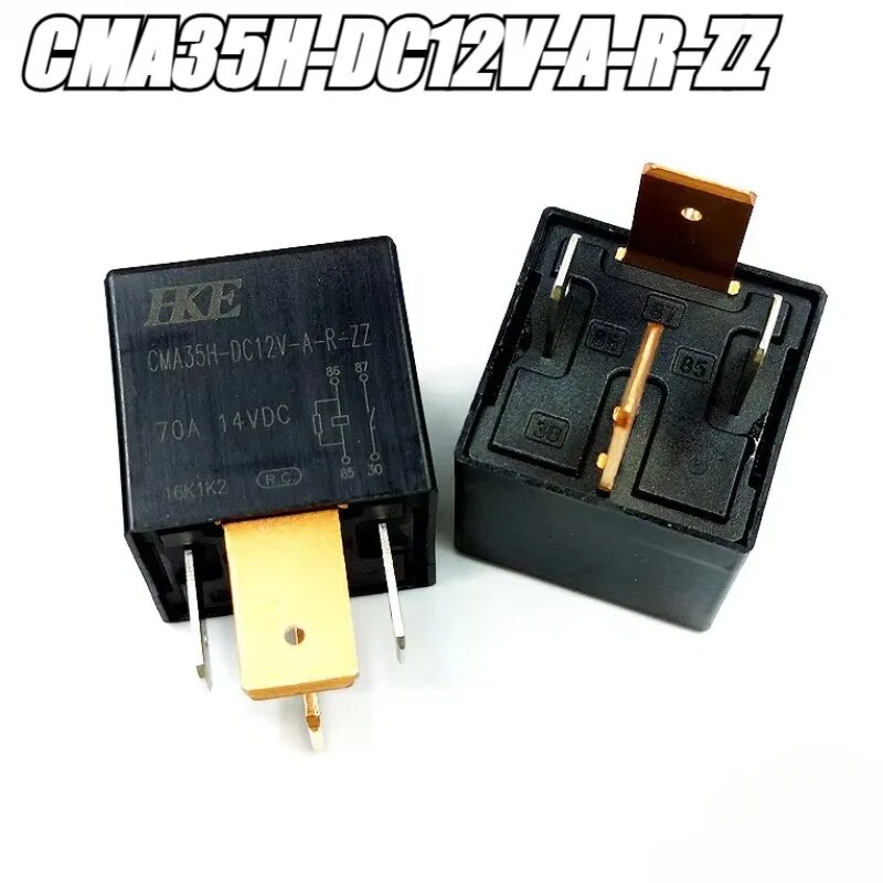 Автомобильное реле HKE CMA35H-DC12V-A-R-ZZ 12В 70А 4-контактное