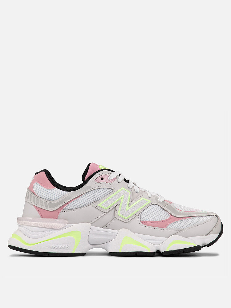 Кроссовки New Balance 9060, полнота 6 (RU)/ на среднюю стопу, размер 36, белый/серый — фото 1