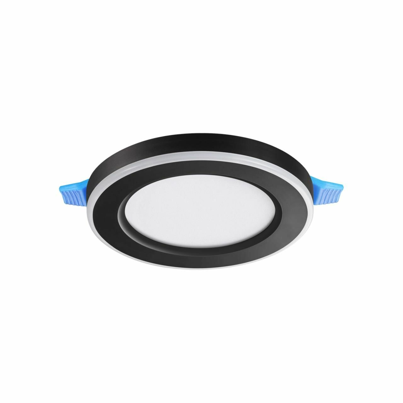 Светильник встраиваемый светодиодный (три сценария работы) NOVOTECH SPAN 359019 LED 6W+3W черный