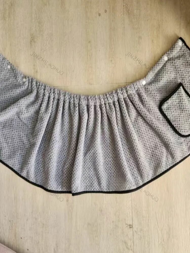 Мужская короткая купальная юбка из микрофибры, мягкая, влагоотводящая и водонепроницаемая, для плавания на пляже и у моря, 40*150 см