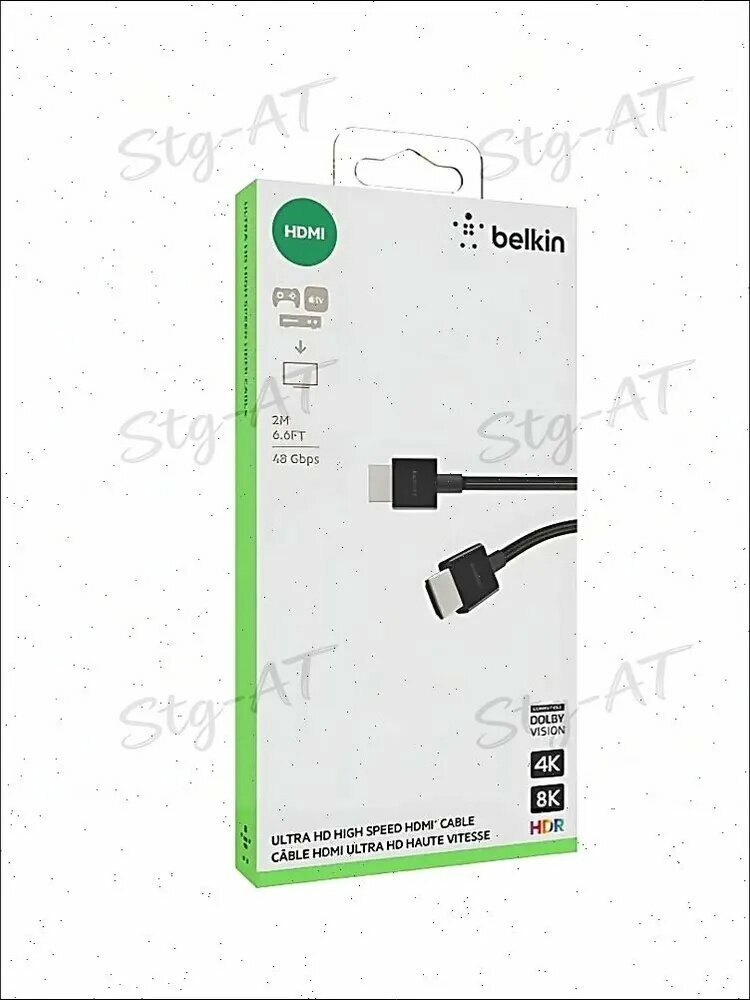 Belkin Кабель для мобильных устройств, 2 м, черный матовый
