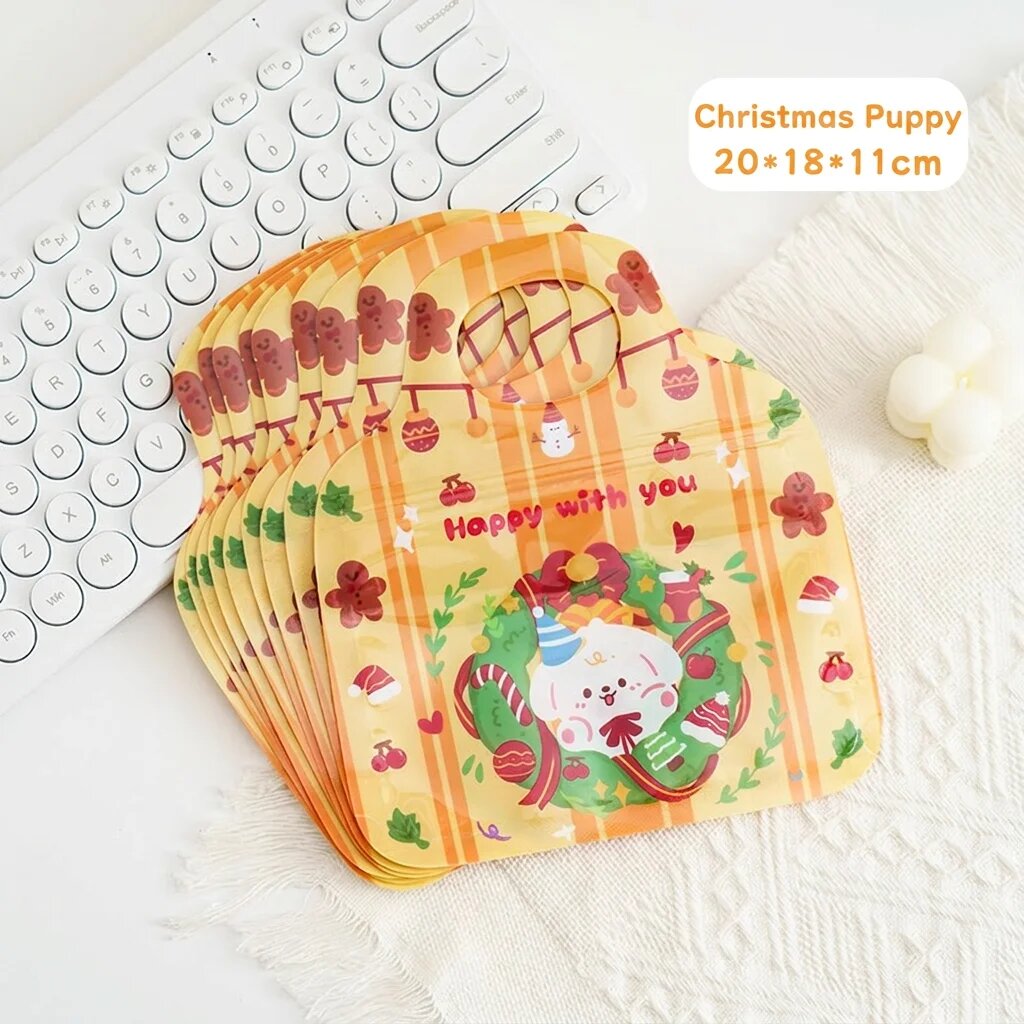 Пакеты для хранения "Christmas Puppy", 20x18x11 см, Multi-Color-11