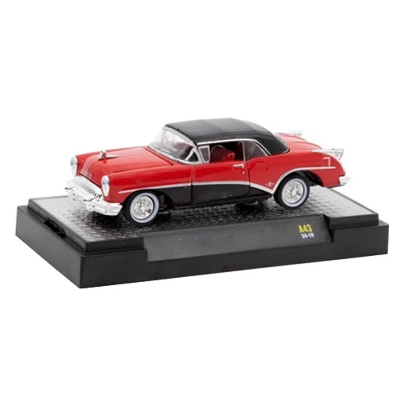 M2 Machines Chevrolet Bel Air 1955, красный/черный