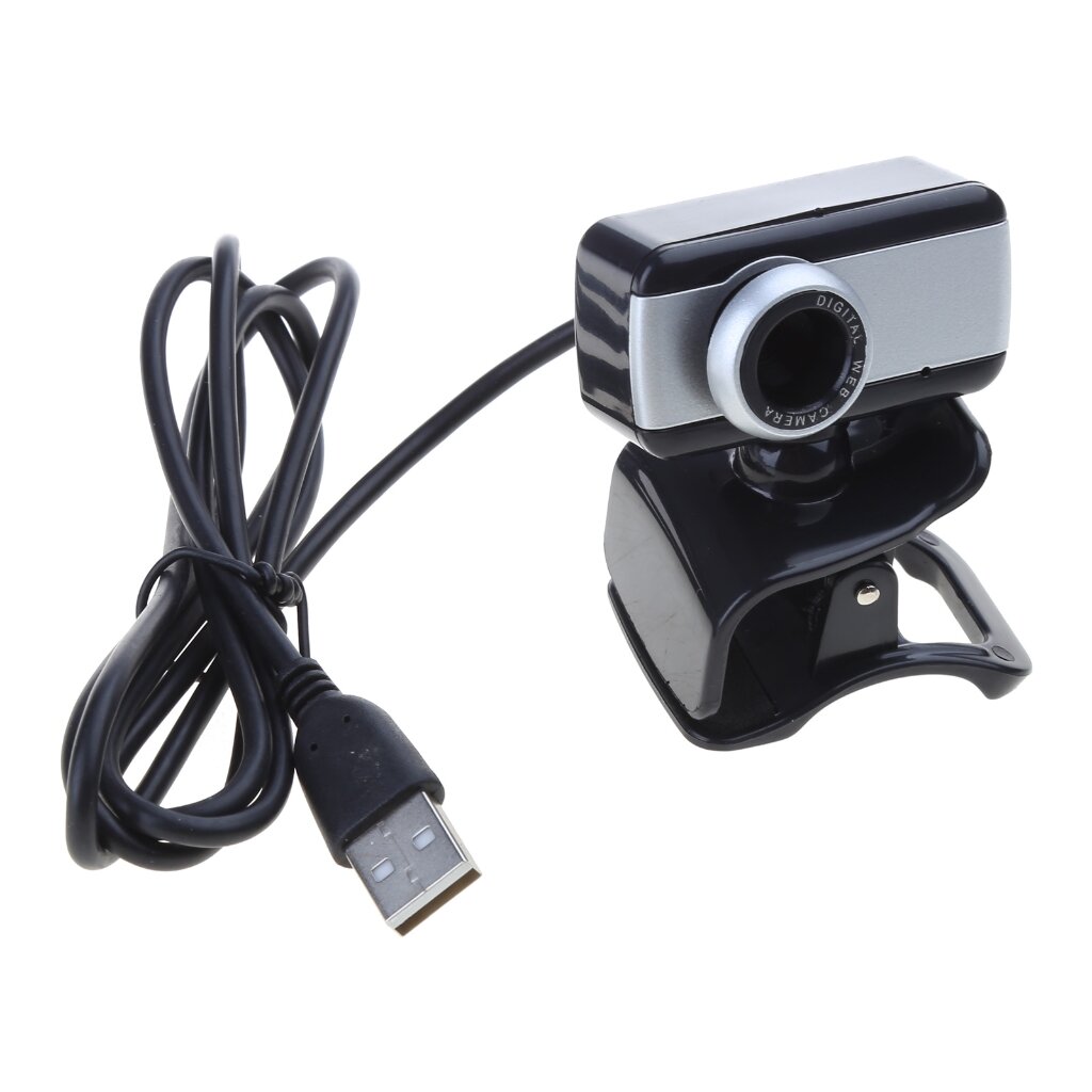 Веб-камера Встроенный Стереомикрофон ПК-Камера USB-Камера Черная Портативная 1 шт.