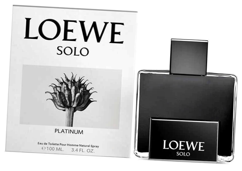 Туалетная вода для мужчин 100 мл Loewe Solo Loewe Platinum / Платинум Соло