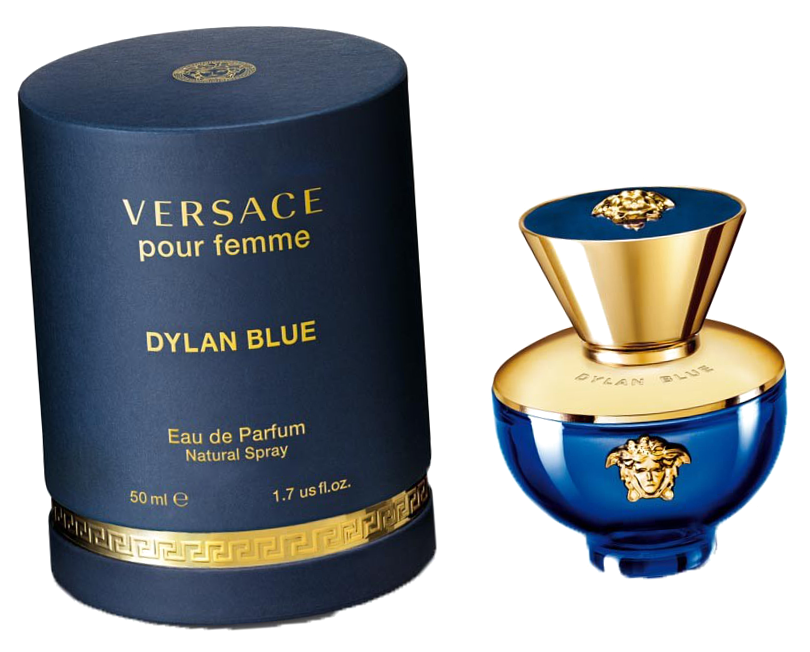Парфюм для женщин Versace Pour Femme Dylan Blue 50 мл - Версаче Пур Фам Дилан Блю духи