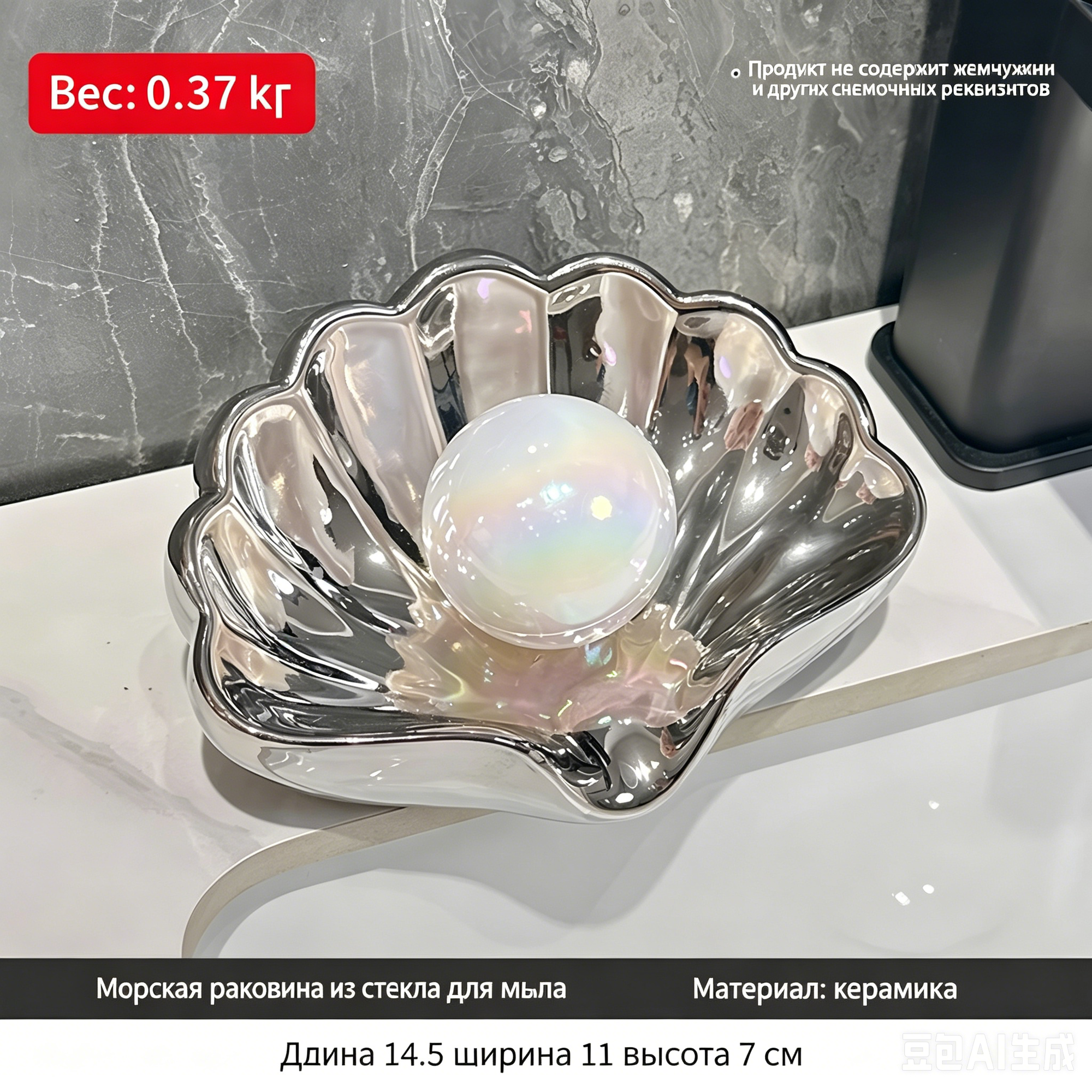 Керамическая мыльница-ракушка, type A Мыльный ящик для воды мыльный ящик для дома моющий стол керамический