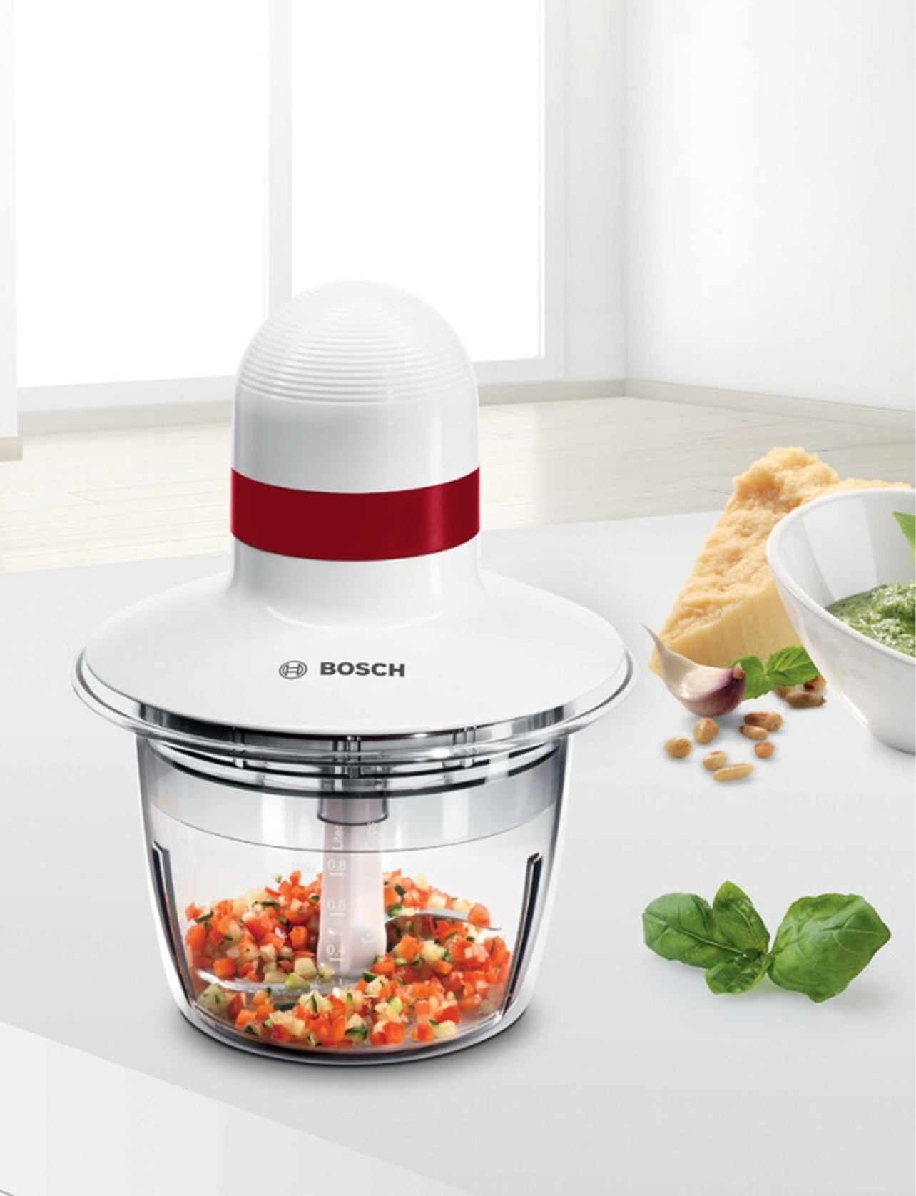Измельчитель BOSCH "YourCollection" MMRP1000, пластик, 400Вт — фото 1