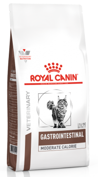 Royal Canin Gastro Intestinal Moderate Calorie GIM35 сухой корм для кошек при панкреатите 2кг