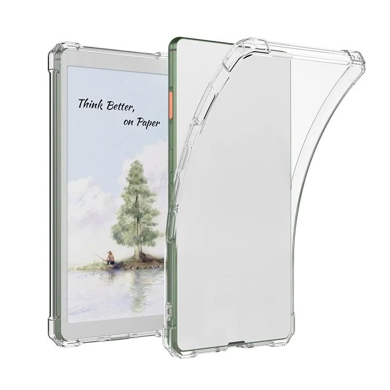 Прозрачный чехол для Viwoods AiPaper Reader / Reader C 6.13", TPU, противоударный, защита от царапин