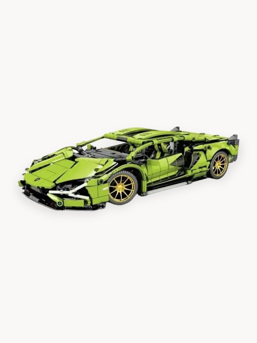 Конструктор Техник Lamborghini Sian Ламборджини/ 1296 деталей/ для мальчиков/ для взрослых