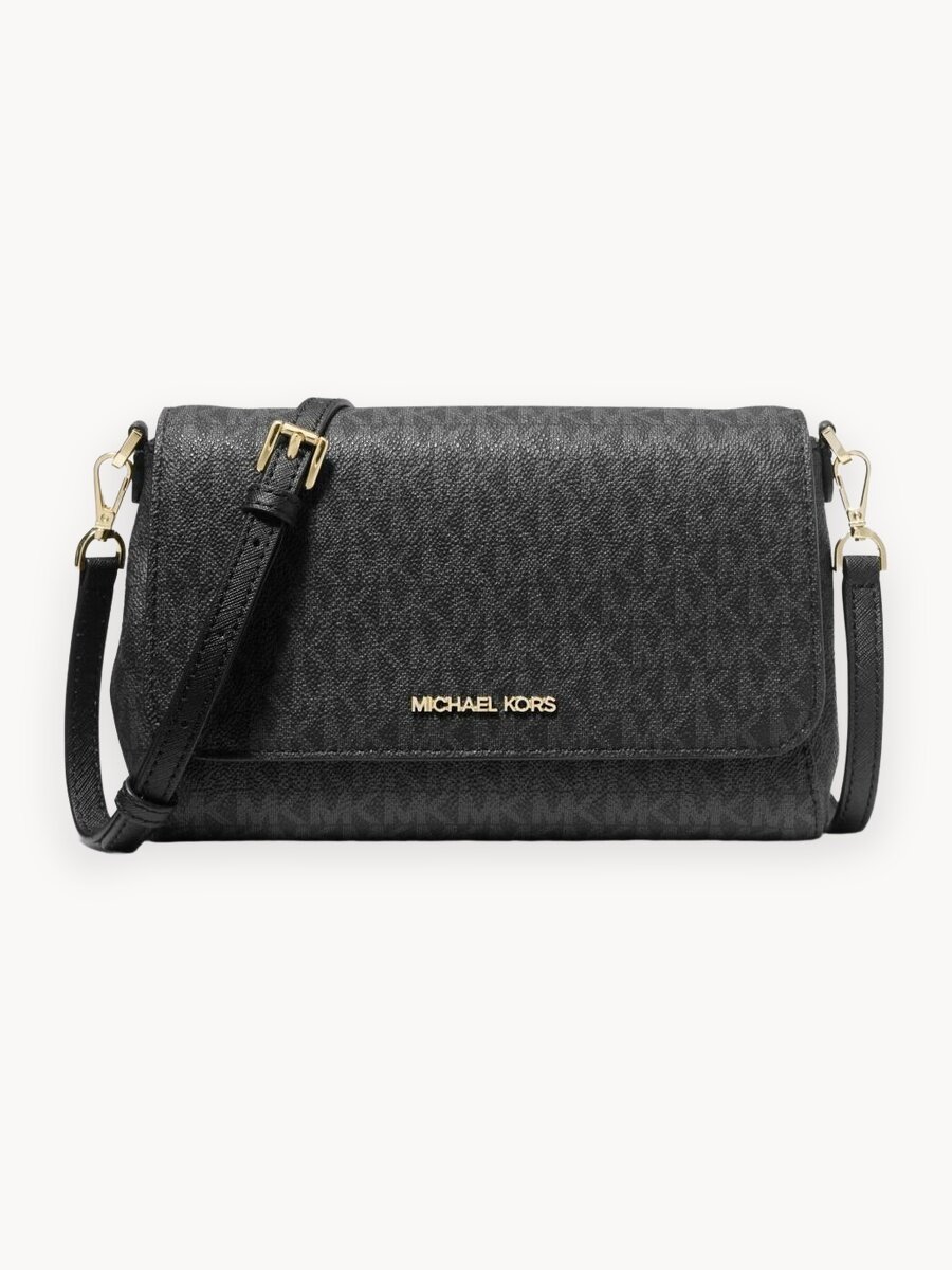 Сумка кросс-боди Medium Signature Logo Convertible Crossbody Bag