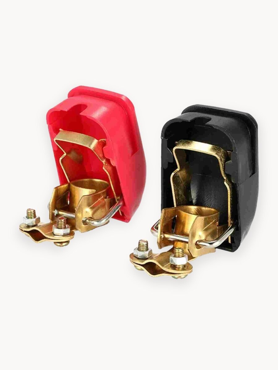 Клеммы АКБ быстросъёмные с крышкой SBT020 (евро АКБ) belais #21567