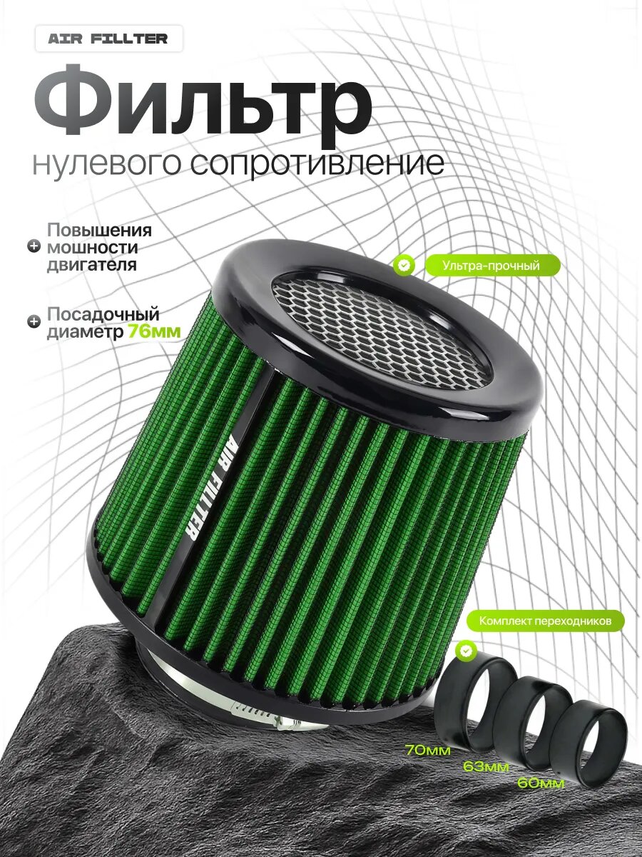 Фильтр нулевого сопротивления нулевик на авто
