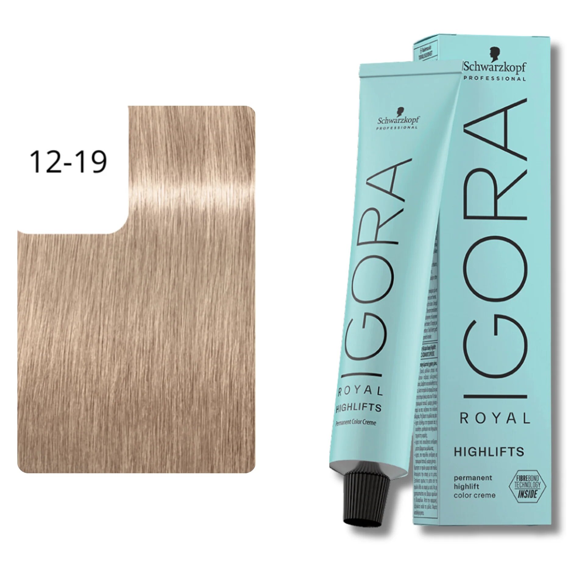 Schwarzkopf IGORA ROYAL HIGHLIFTS 12-19 Специальный блондин фиолетовый Осветляющая крем-краска 60 мл