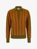 Топ Alberto Biani Striped polo top, размер 46, зеленый
