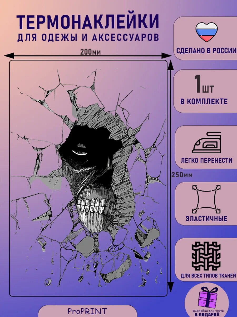 Термонаклейка на одежду