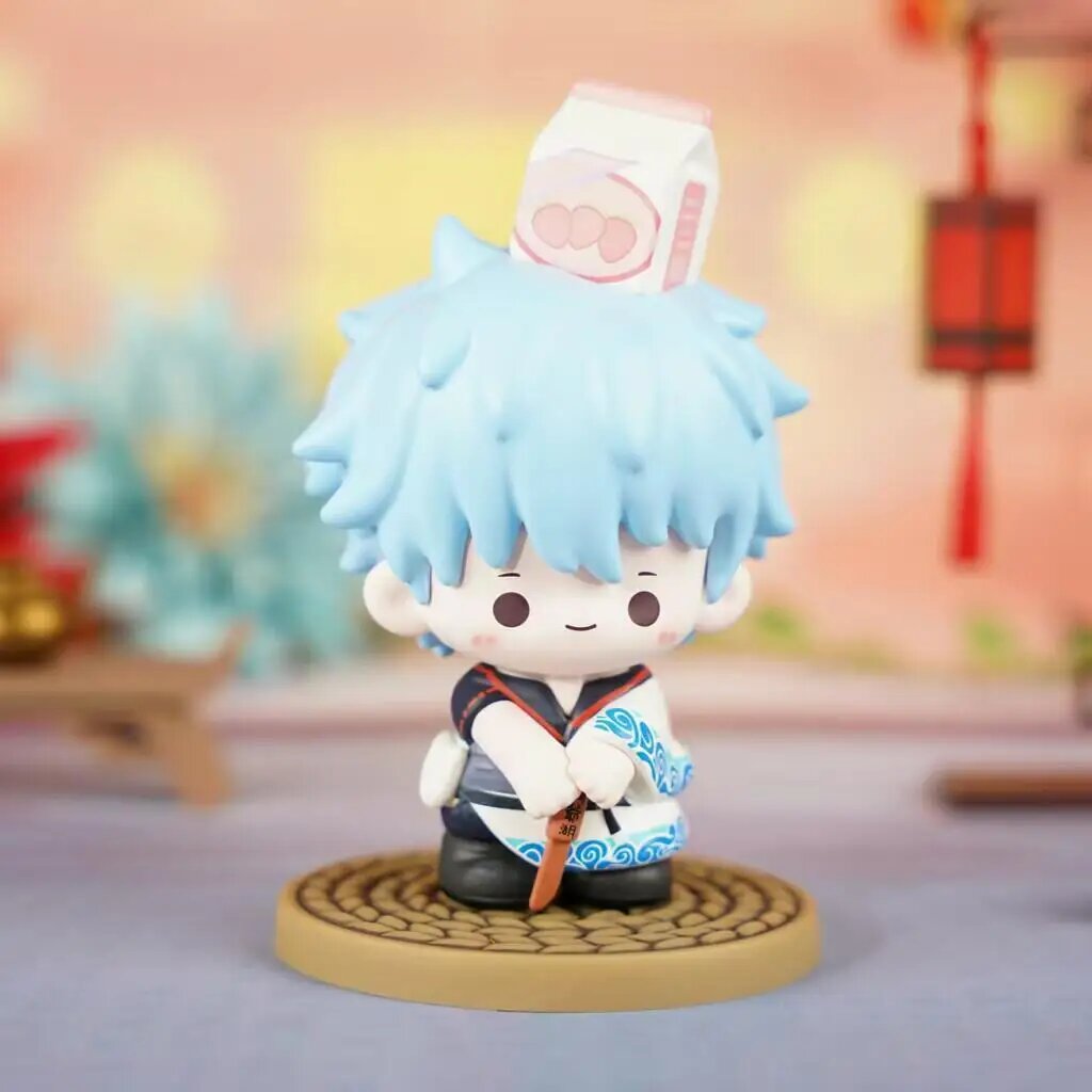 Фигурка Gintama, светлоголубая, MINISO, 1 поколение