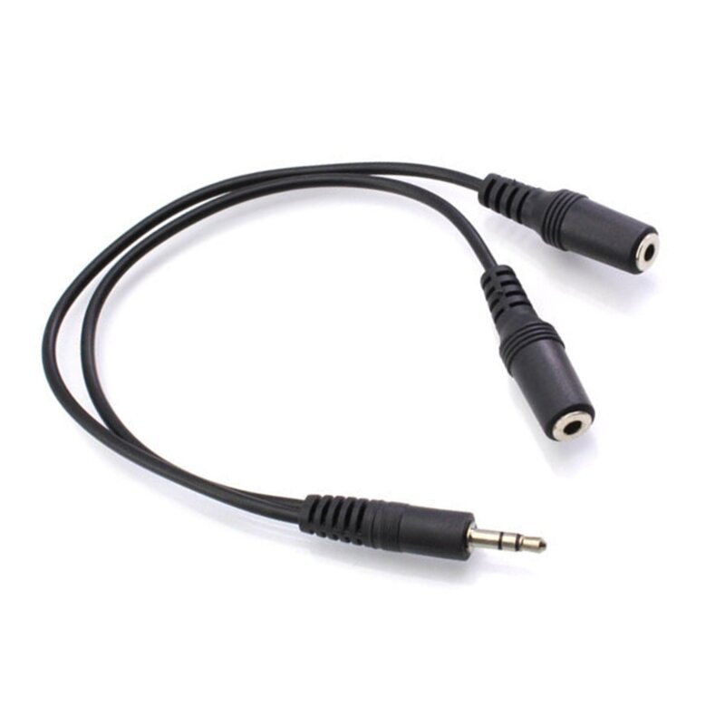 Кабель-разветвитель RCA с золотым контактом От мужчины к двум женщинам Снижает уровень шума для устройств