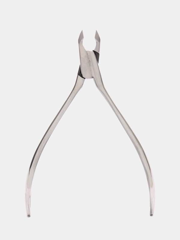 Маникюрные кусачки для кутикулы ногтей в чехле со скрытой пружиной защитным колпачком