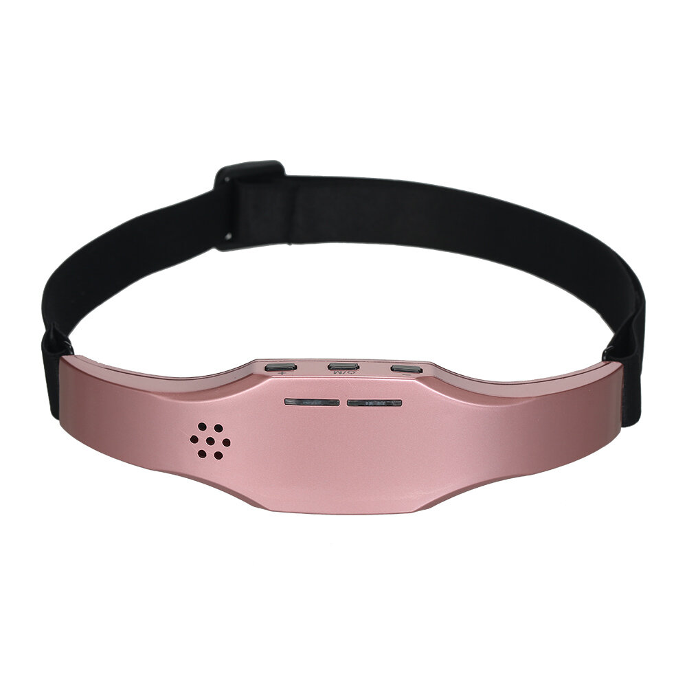 Электрический массажер головы Smart Head , инструмент для сна и расслабления, лечение бессонницы и тревоги, 3 уровня, материал ABS, гель, эластичная лента, цвета Розовое золото, Черный, время использования около 20 раз (15 мин/раз), время зарядки